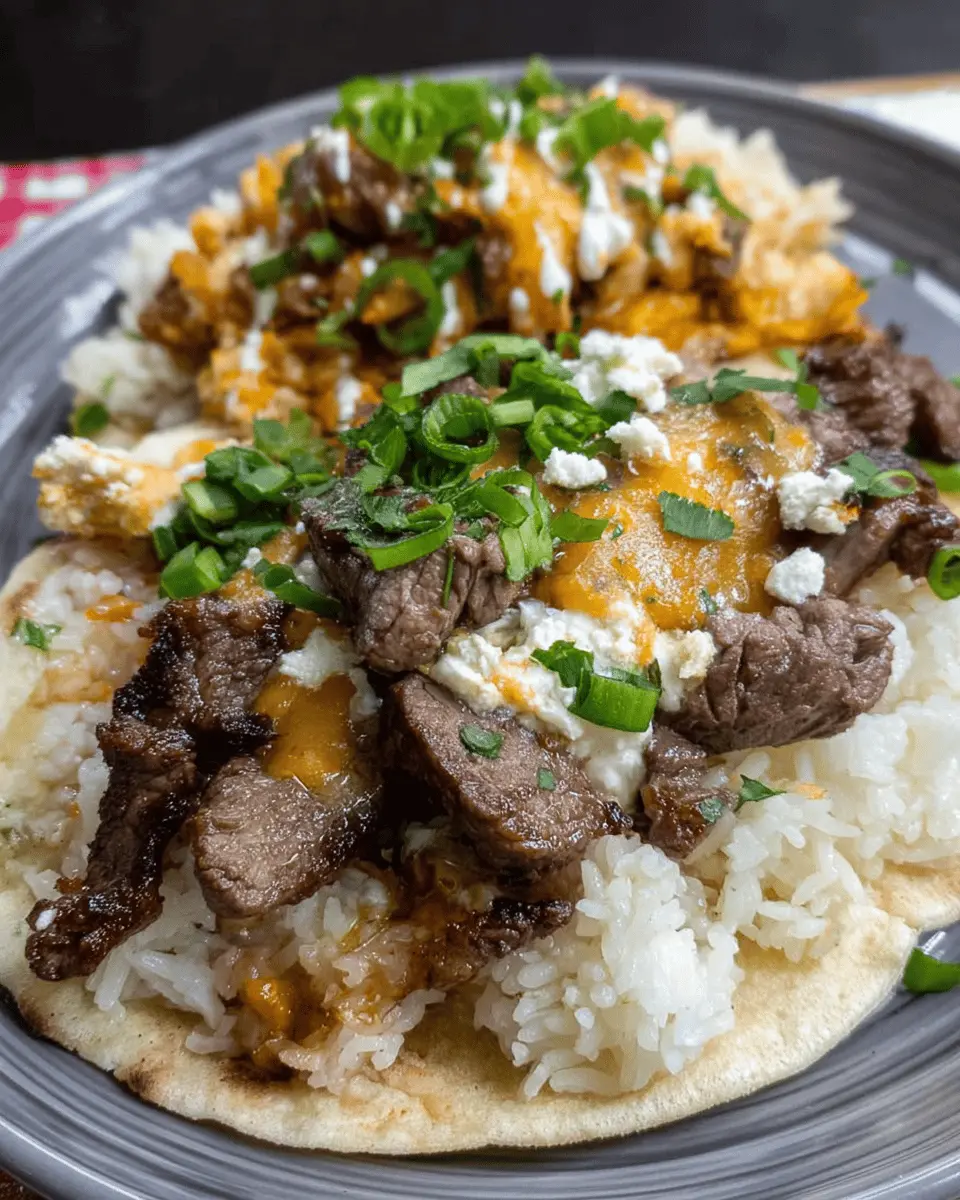 Steak Cheese and Rice - Mommy Yummy