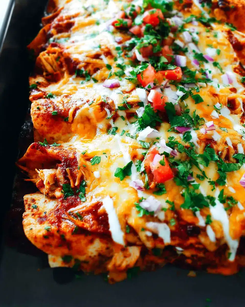 chicken enchiladas
